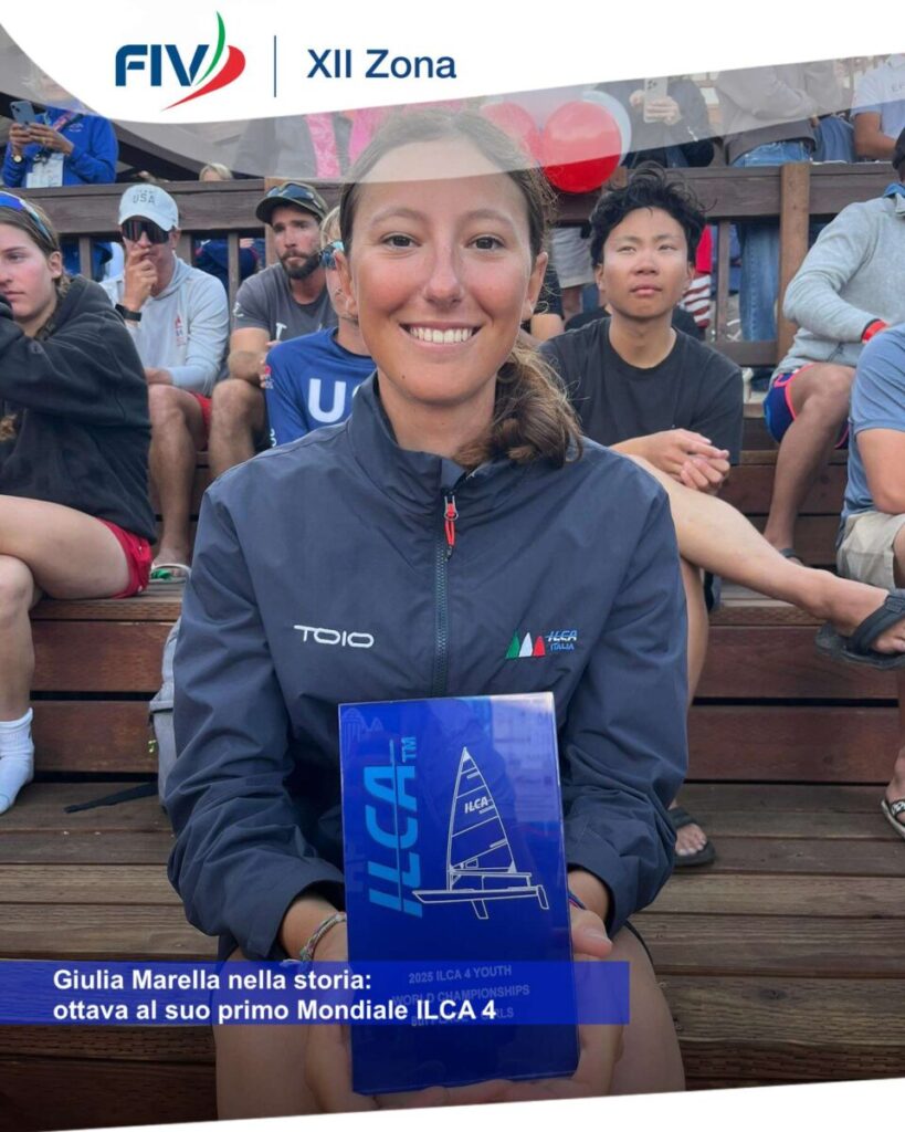Giulia Marella nella storia: ottava al suo primo Mondiale ILCA 4 ...